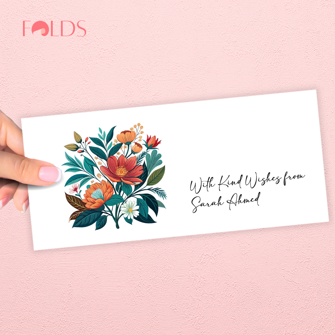 Petal Glow Envelope – The Folds