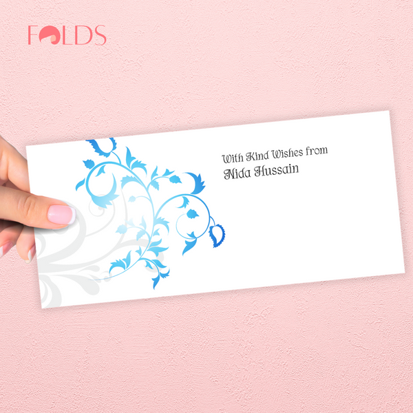 Ocean Bloom Envelope – The Folds