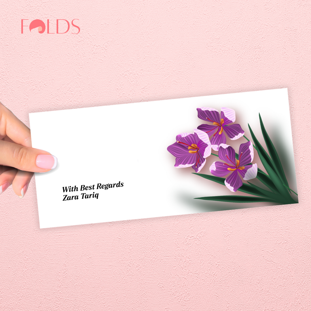 Violet Spike Envelope – The Folds