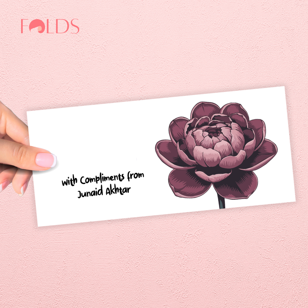 Plum Bloom Envelope – The Folds
