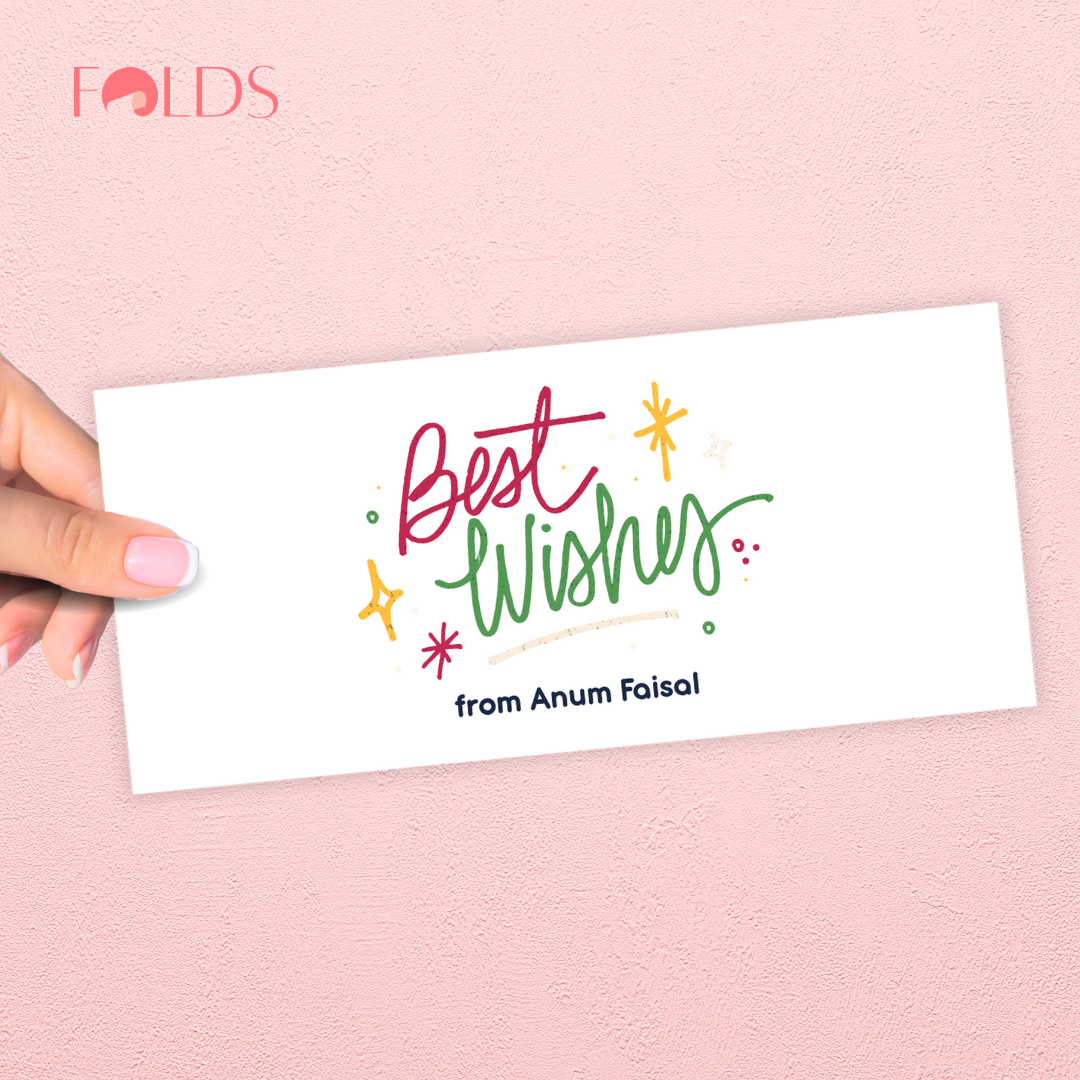 Color Wishes Envelope – The Folds